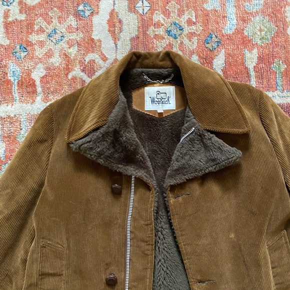 Woolrich | Jackets & Coats | 96s 1970s Vintage Corduroy Genuine Fur ...